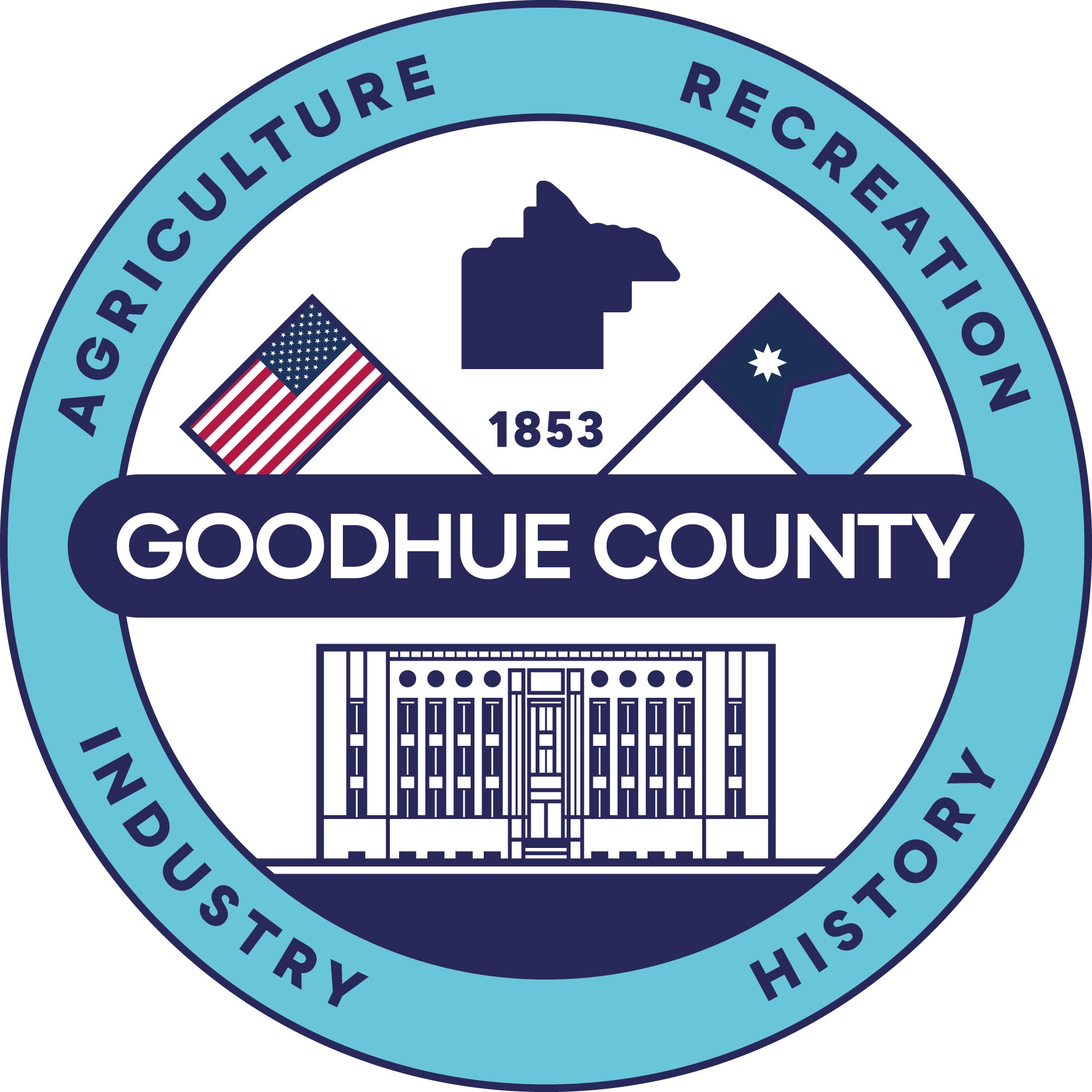 New Goodhue County Seal - Goodhue County, Minnesota